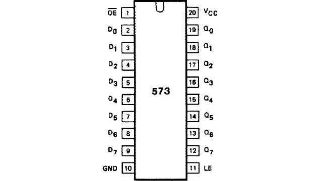 74HC573-SMD - فروشگاه الکترونیک مرکزی